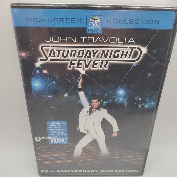 Media | Saturday Night Fever Widescreen 25th Anniversary Dvd Sealed ...